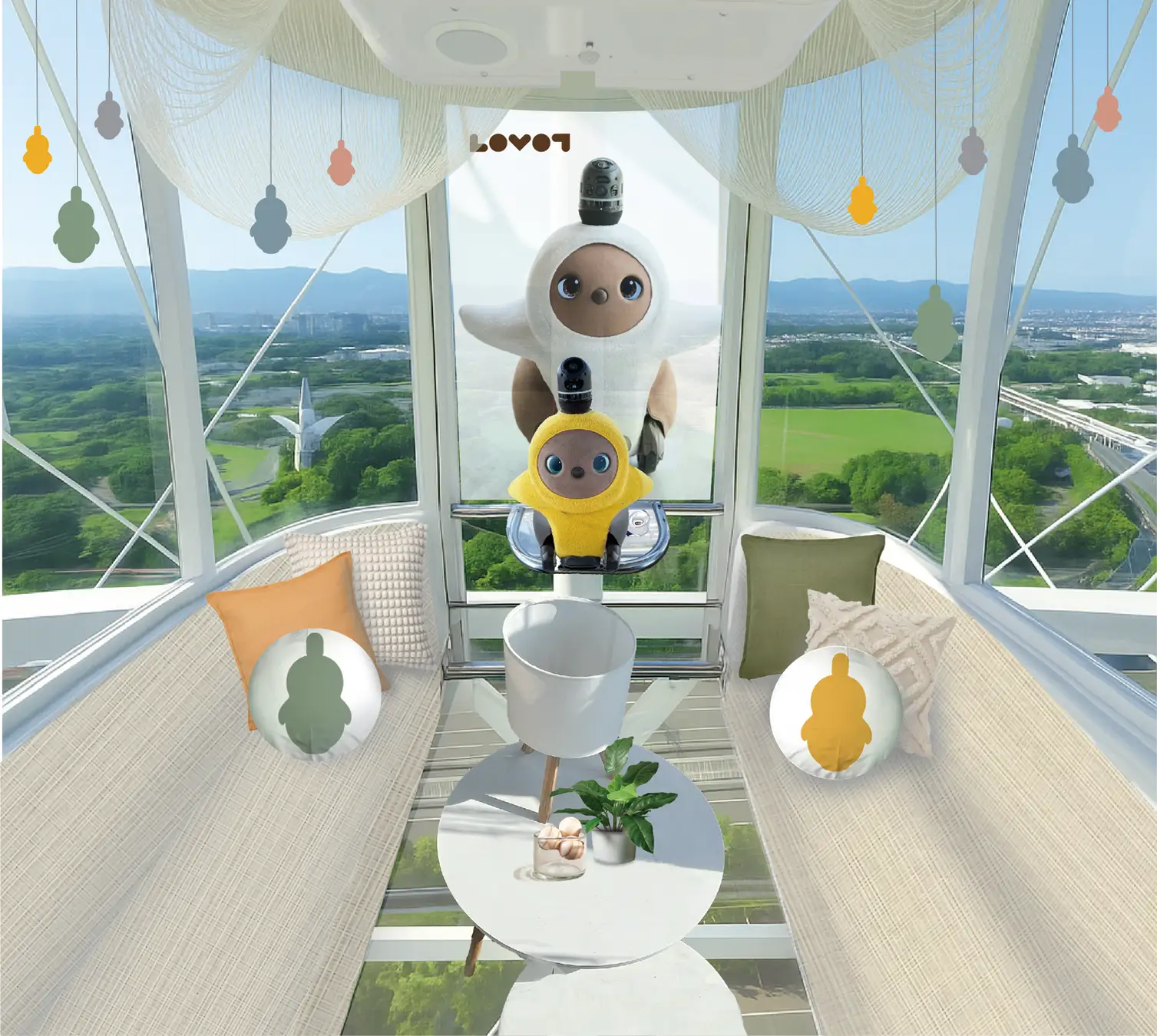 日本一の大観覧車「OSAKA WHEEL」でLOVOTと過ごす“空に浮かぶ癒しの時間” | ドライブ・旅行 | カーライフ・カー用品サイト ...